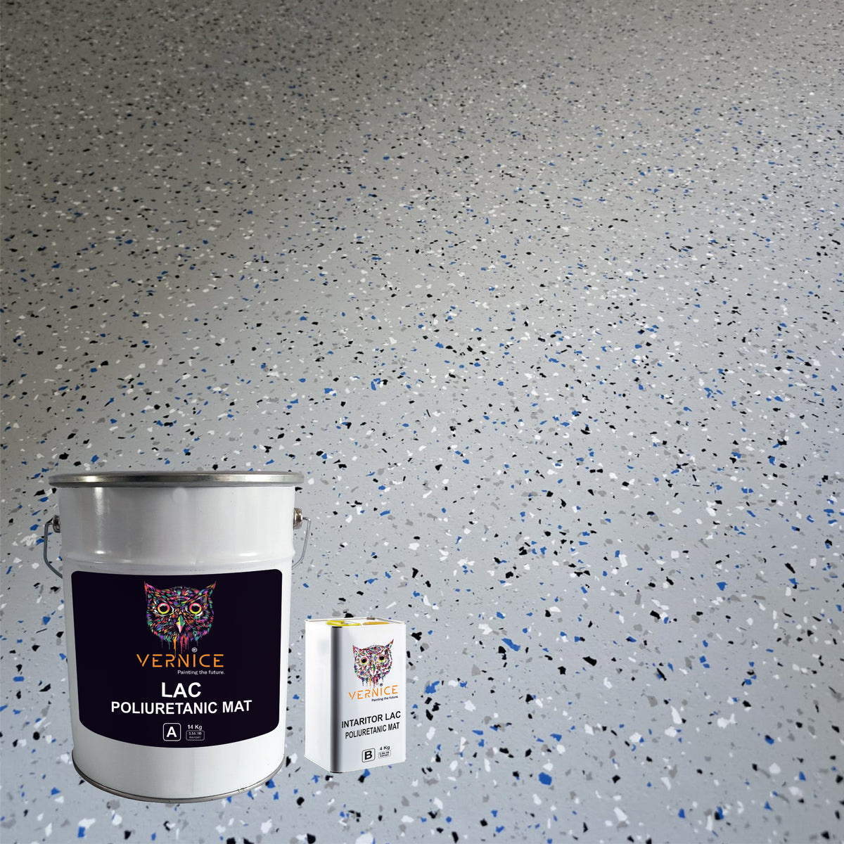 LAC POLIURETANIC RT MAT BETON, METAL, LEMN – VERNICE